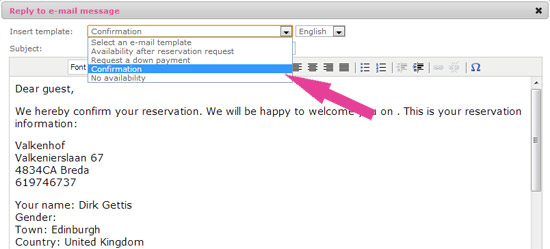 Speed course: this is how the reservation system works - Bed and ...